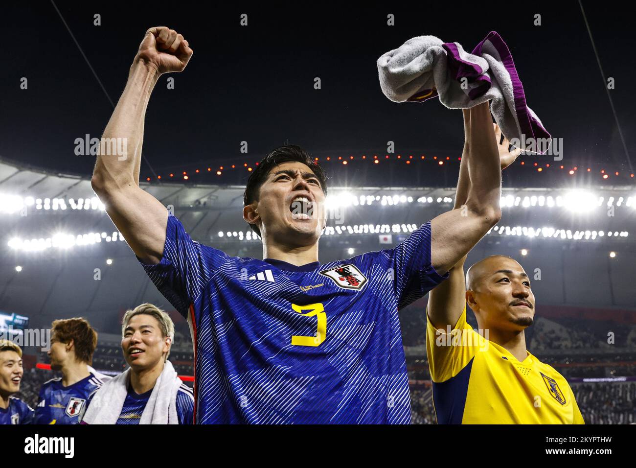 Ar-Rayyan, Qatar. December 1, 2022, Shogo Taniguchi of Japan during the ...