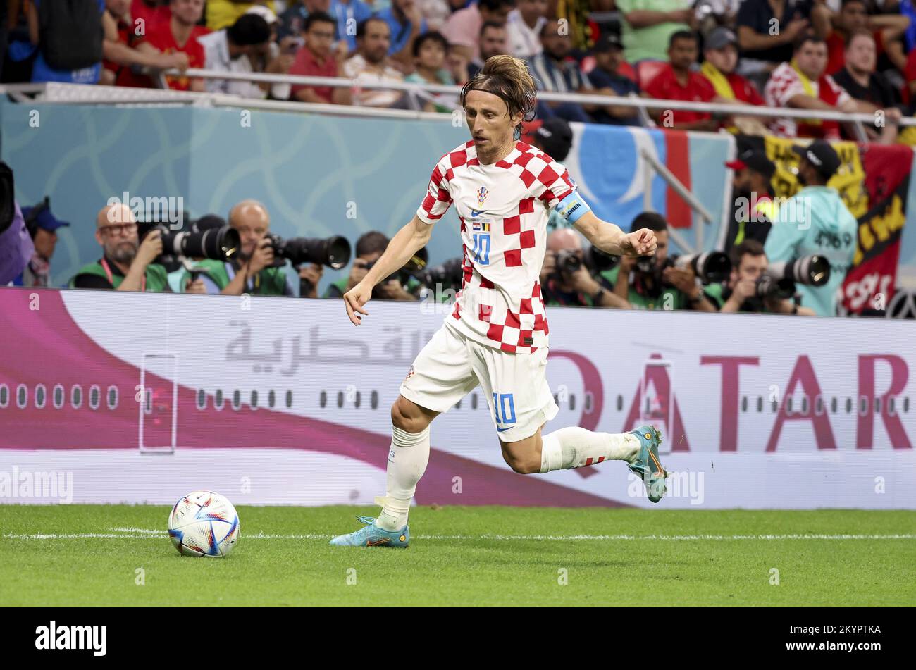 Luka Modric of Croatia during the FIFA World Cup 2022, Group F football ...