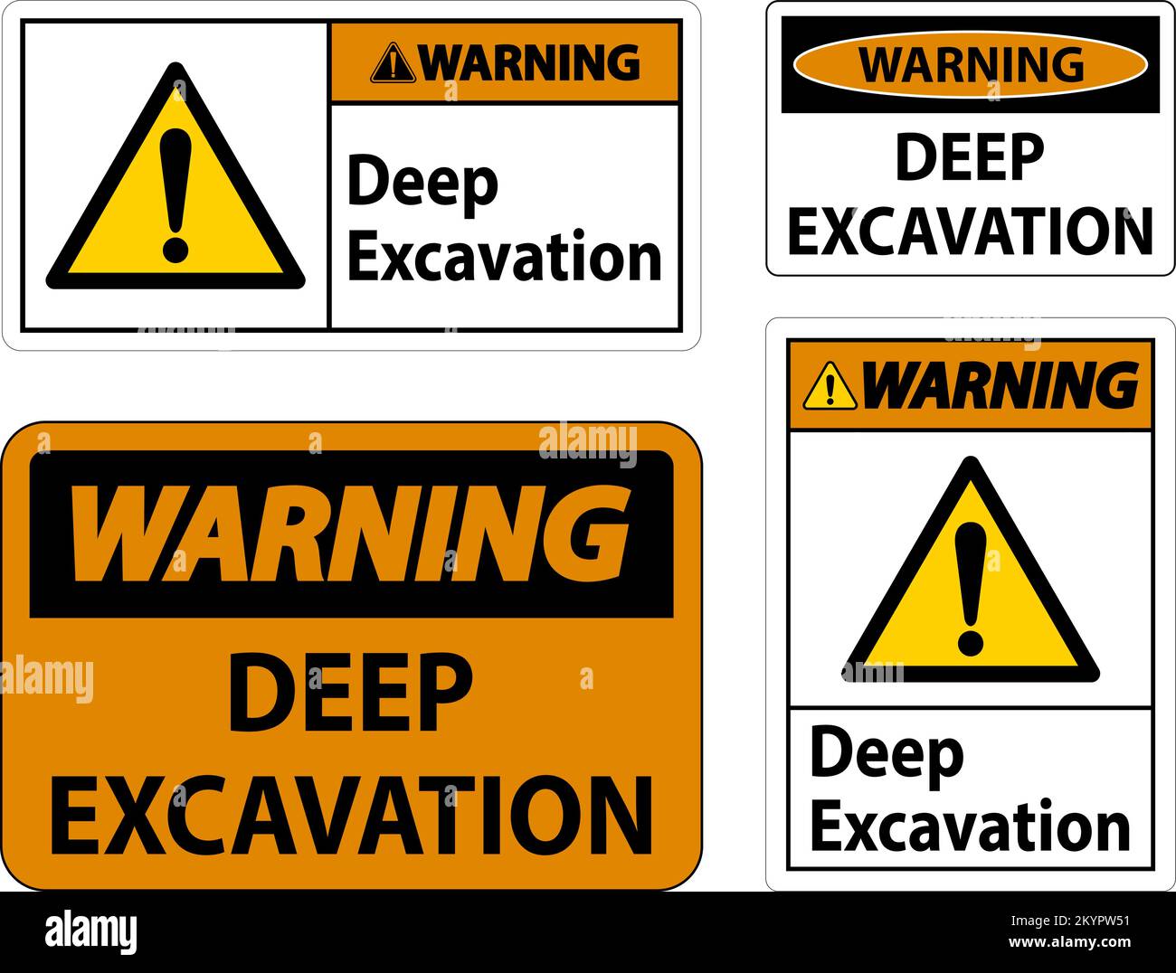 Excavation Sign Board at Jack Black blog