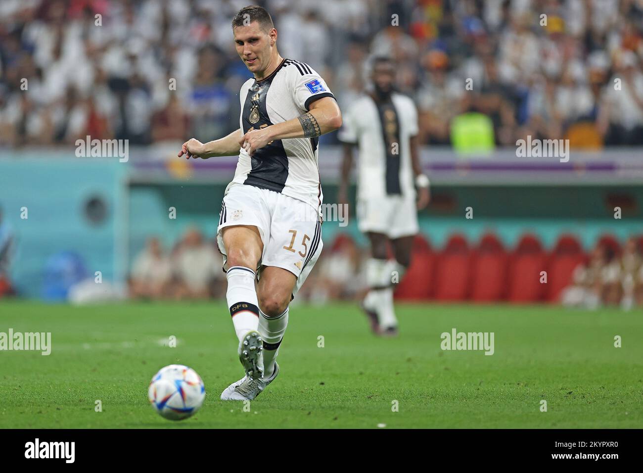 Niklas Sule of Germany, during the match between Costa Rica and Germany ...