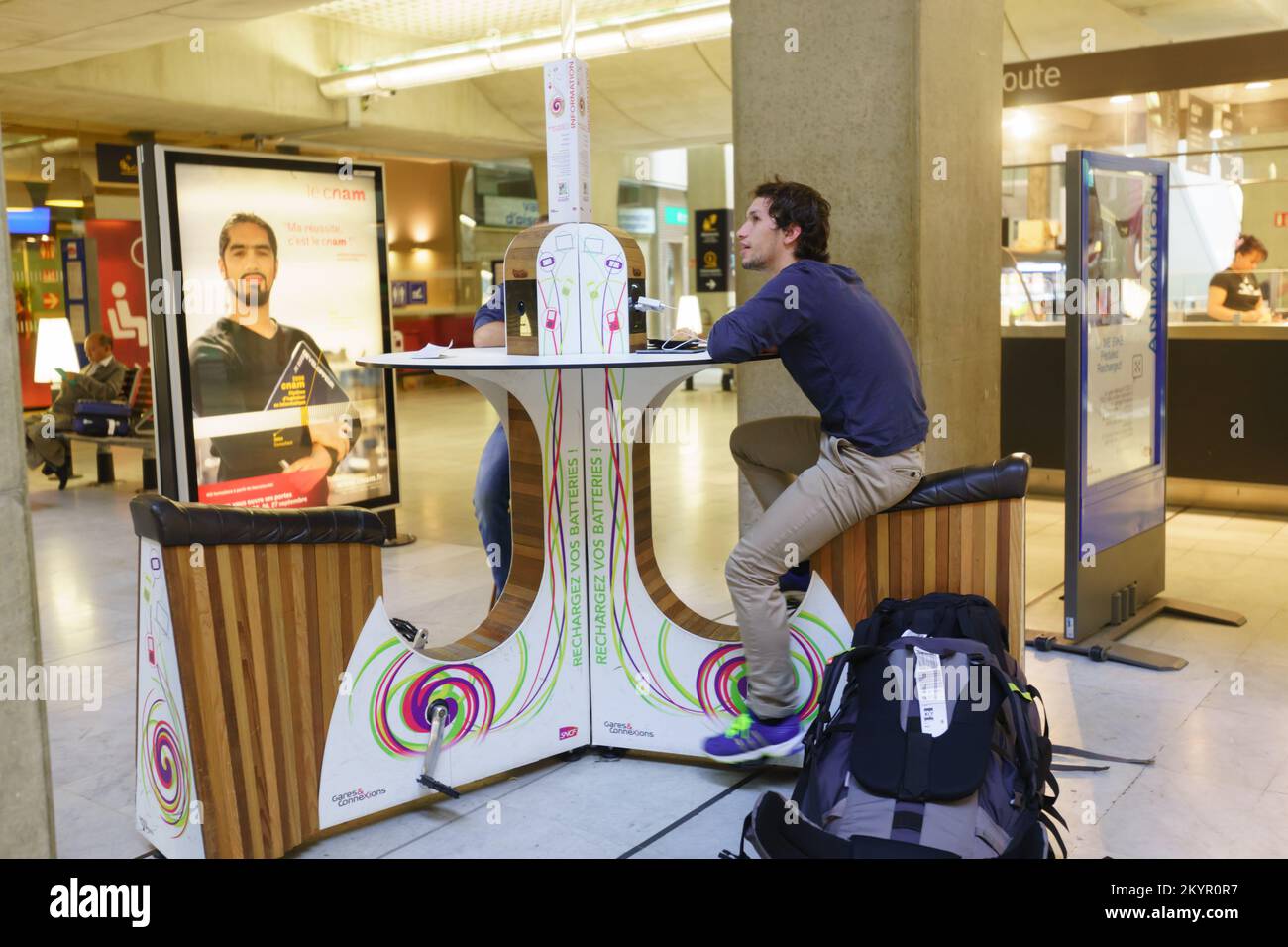 Terminal man france hi-res stock photography and images - Alamy