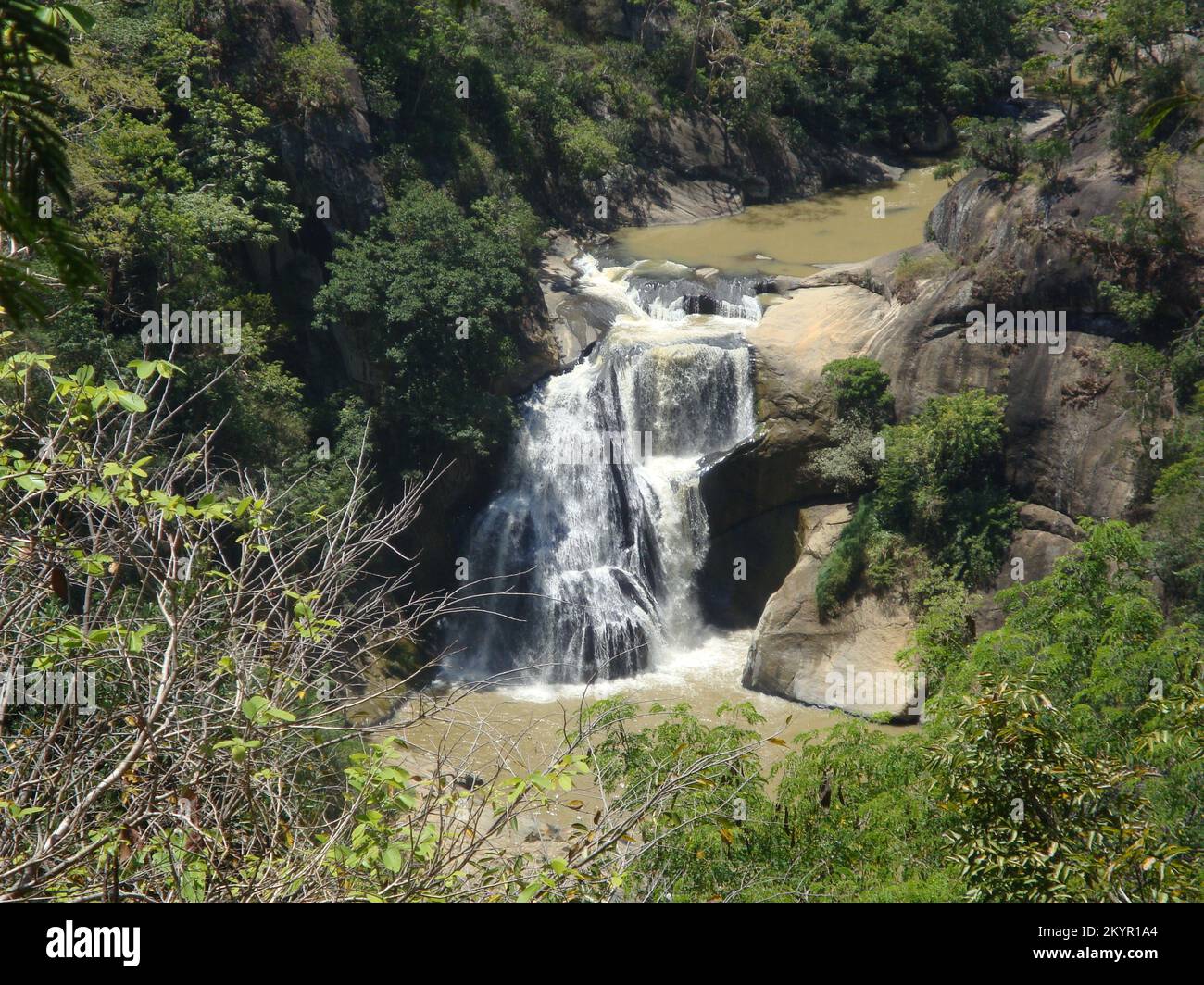 Dunhida Water Falls, Badulla, Sri Lanka Stock Photo - Alamy