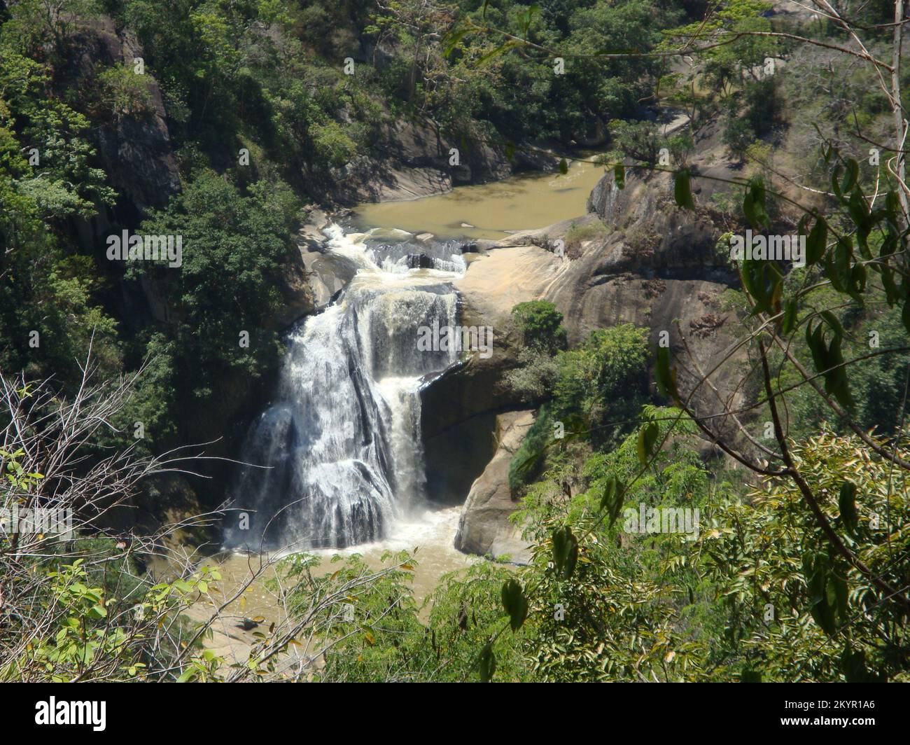 Dunhida Water Falls, Badulla, Sri Lanka Stock Photo - Alamy