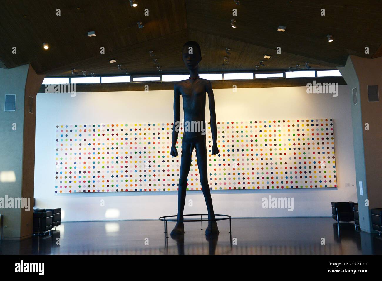 Exhibits inside the Israel museum in Jerusalem, Israel Stock Photo - Alamy
