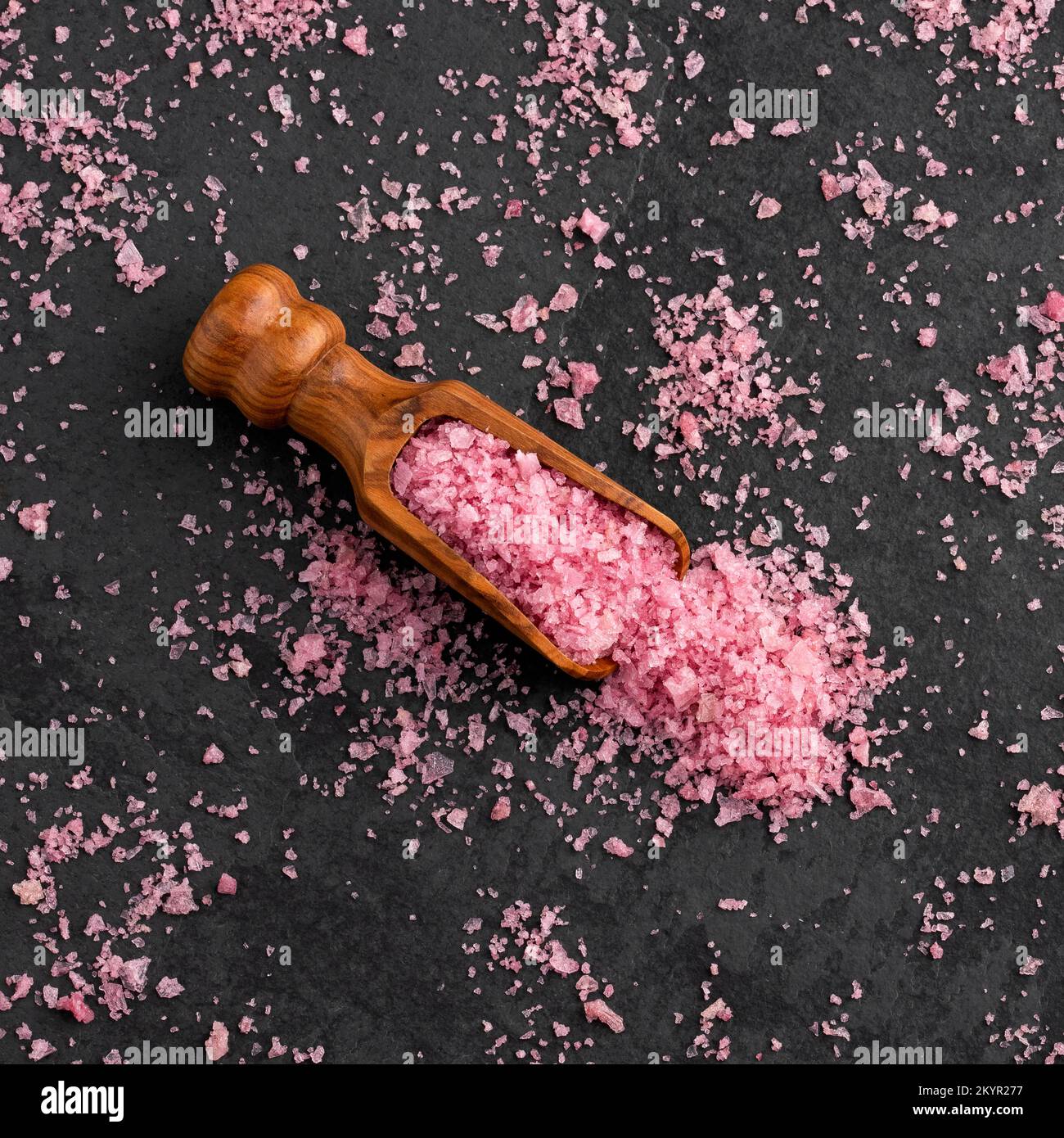 Red wine salt - Condiment to aromatize and season food Stock Photo - Alamy