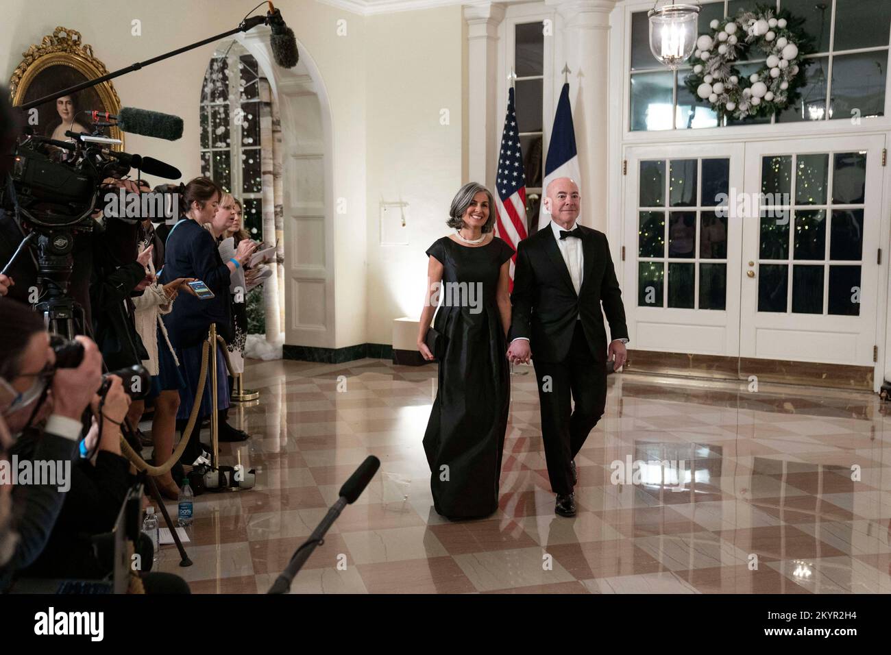 Washington, DC, US, December 1, 2022,Alejandro Mayorkas, Secretary of ...