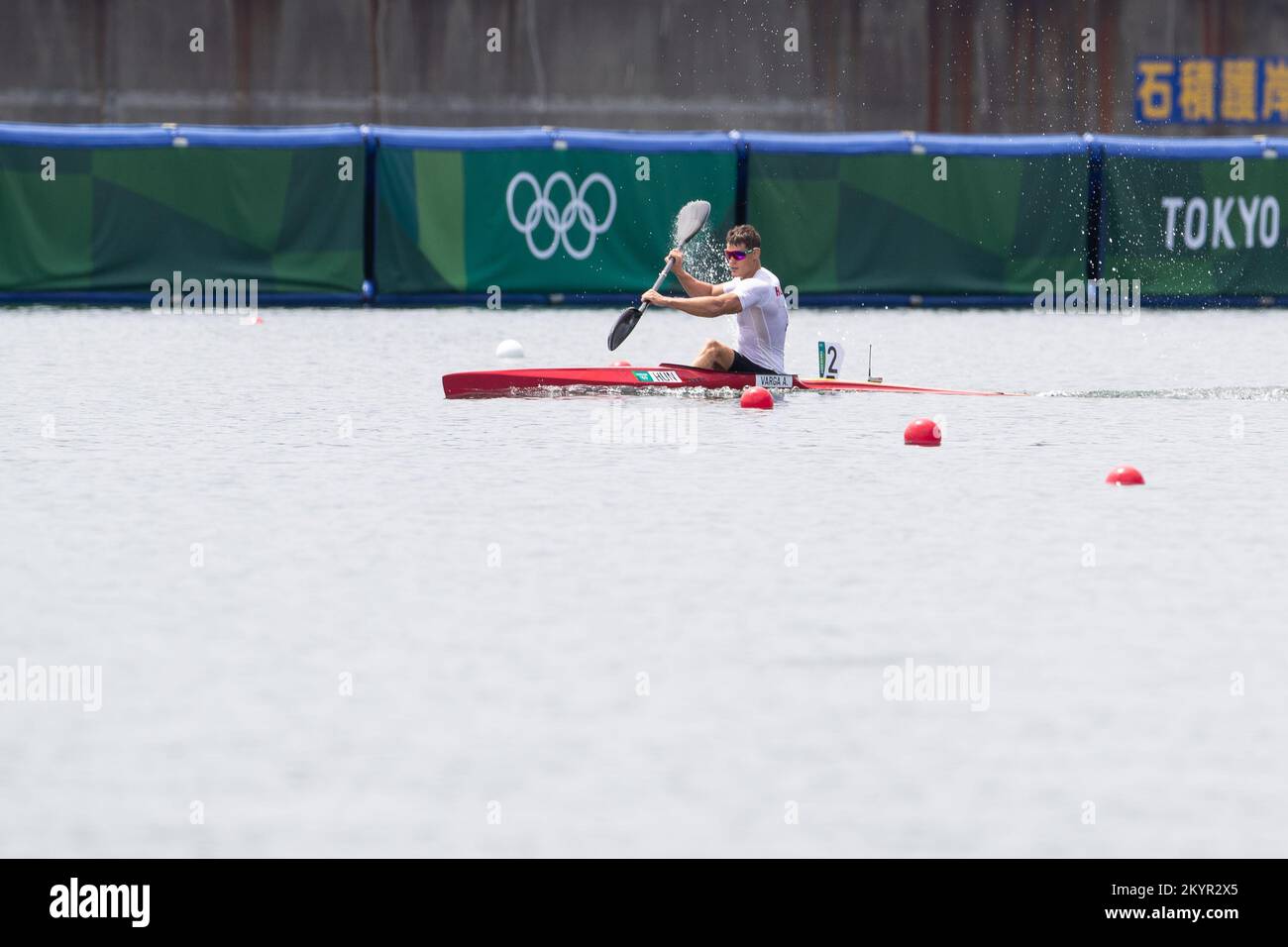 August 02, 2021: Adam Varga of Team Hungary races during the MenÕs ...