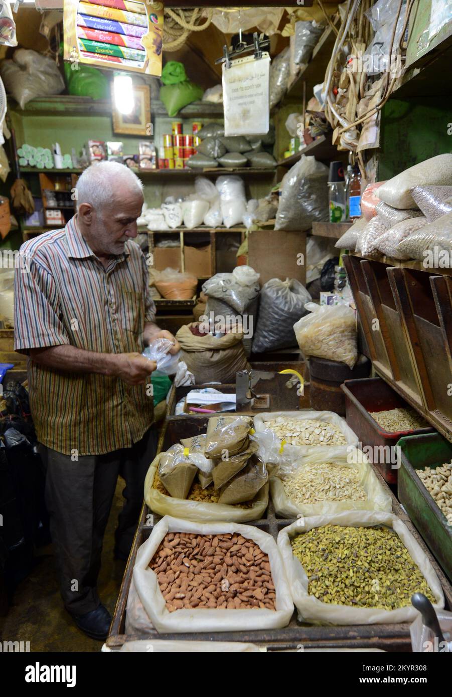 Azmi- owner of the amazing spice shop in the Muslim quarter in the old ...