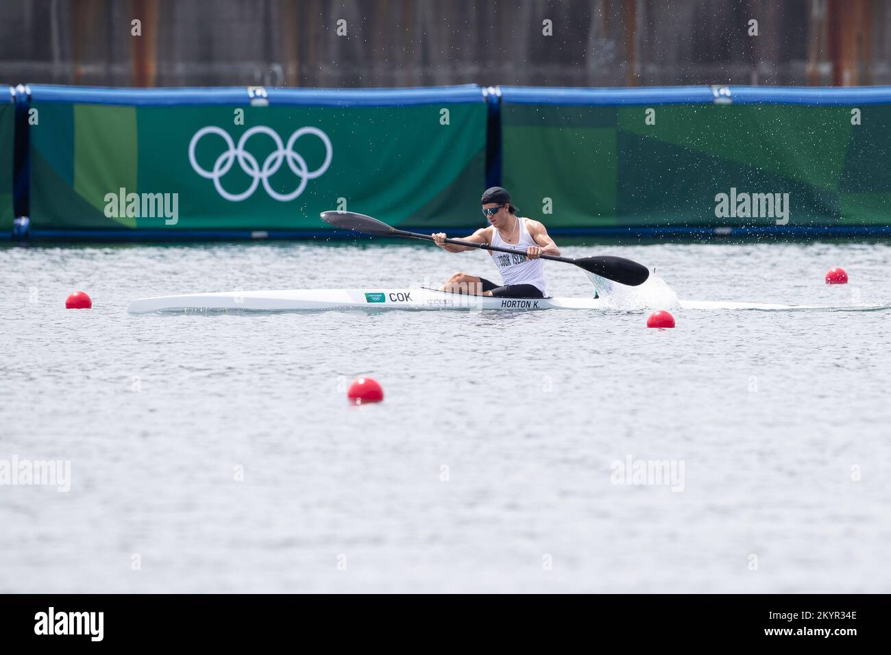 August 02, 2021: Kohl Horton of Team Cook Islands during the MenÕs ...