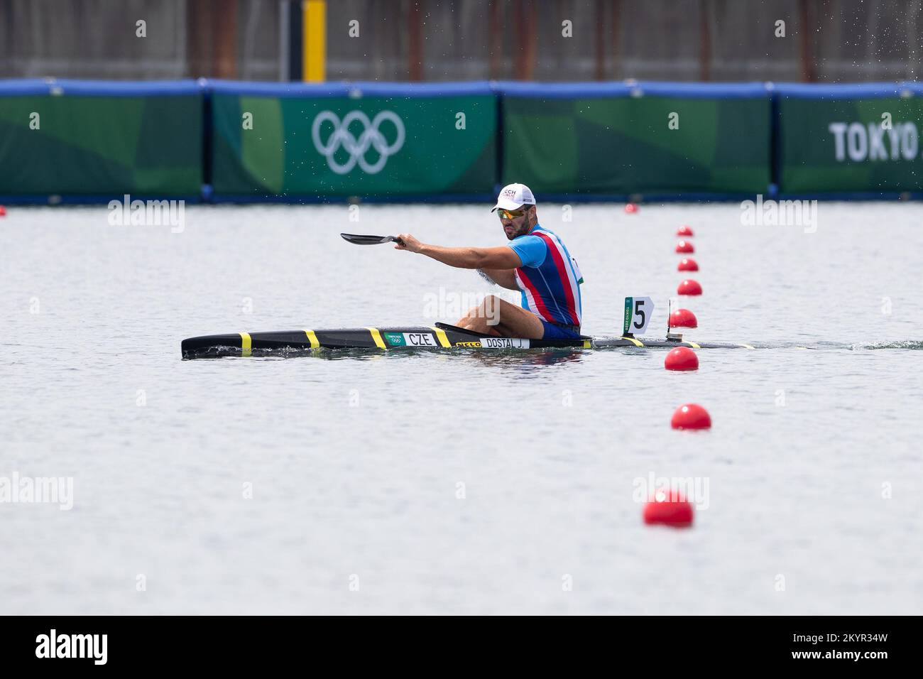 August 02, 2021: Josef Dostal of Team Czech Republic competes during ...