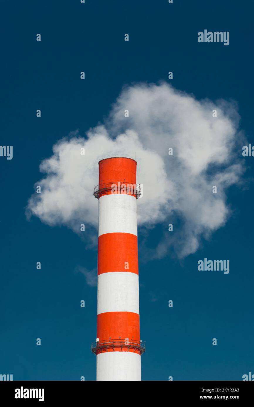 Pollution of the environment, ecology and air. Withdrawal of combustion ...