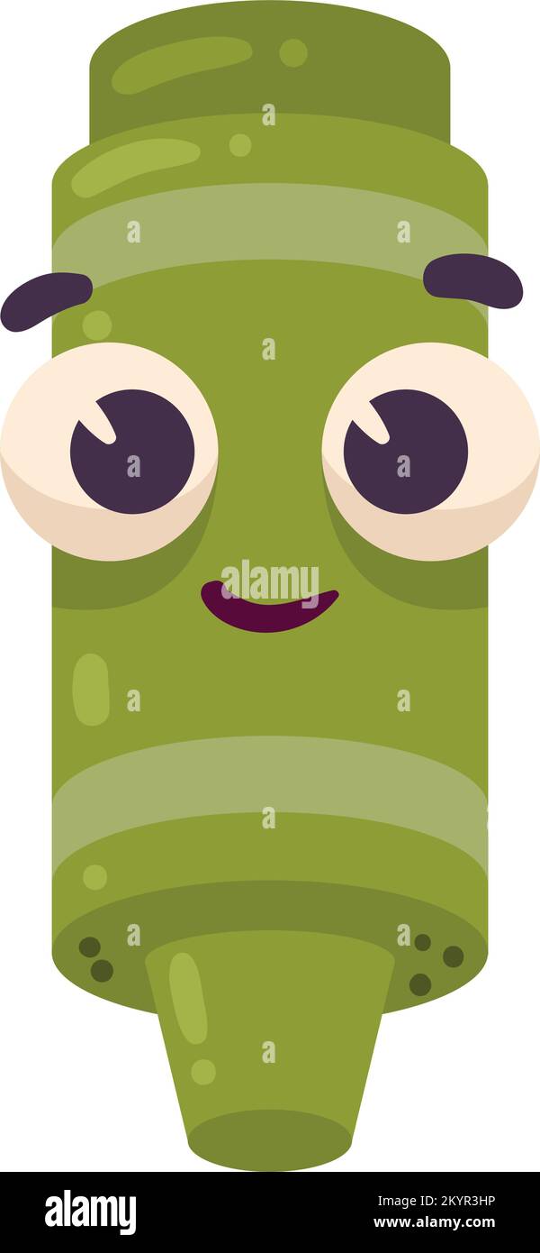 crayon school supply kawaii Stock Vector Image & Art - Alamy