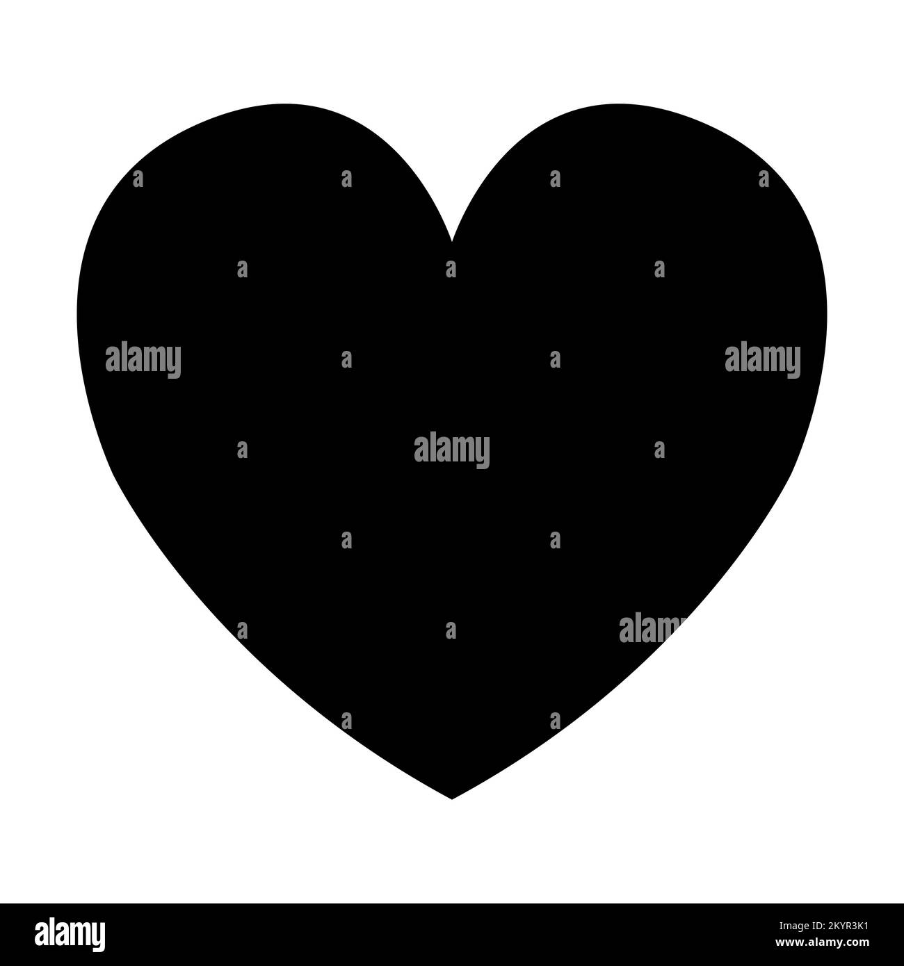 Heart icon vector for graphic design, logo, website, social media ...