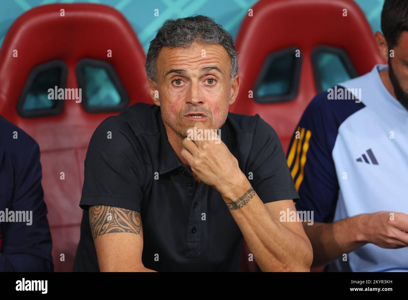 Al Rayyan, Qatar. 1st Dec, 2022. Luis Enrique head coach (ESP) Football ...