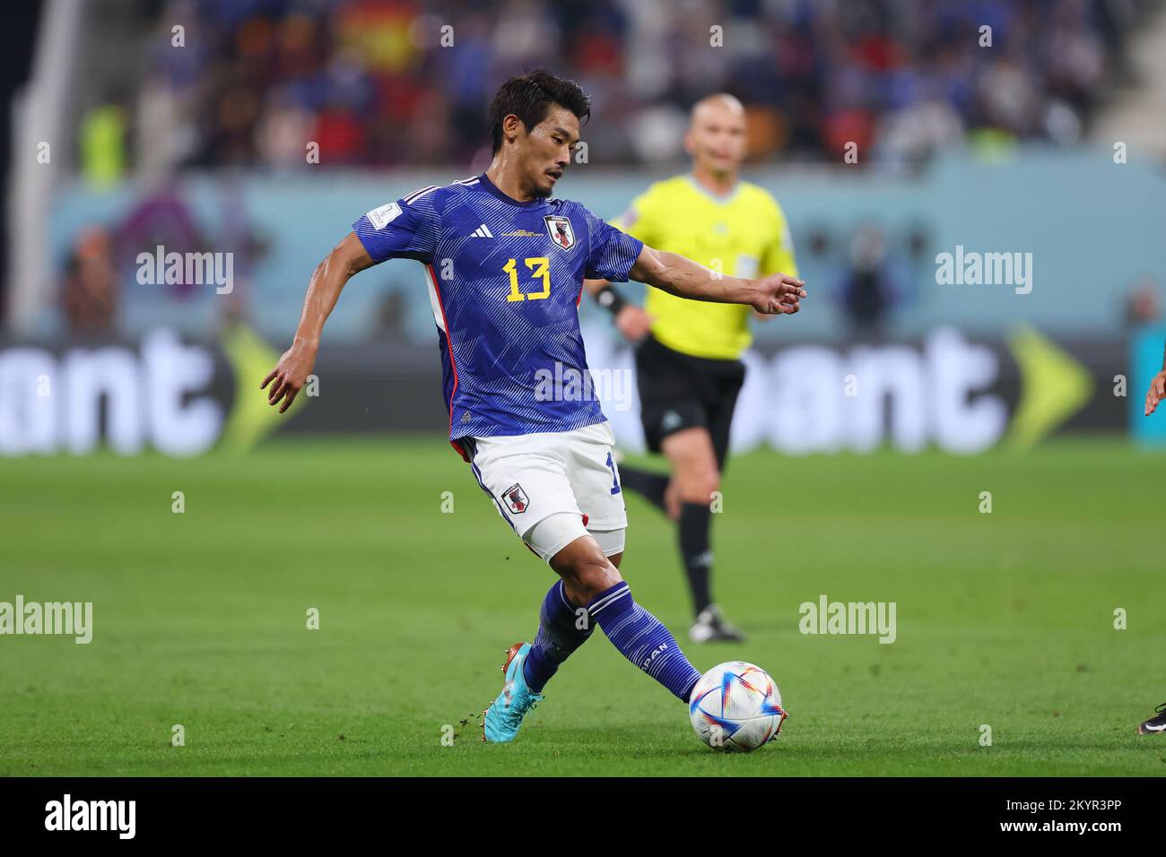 Al Rayyan, Qatar. 1st Dec, 2022. Hidemasa Morita (JPN) Football/Soccer : FIFA World Cup Qatar ...
