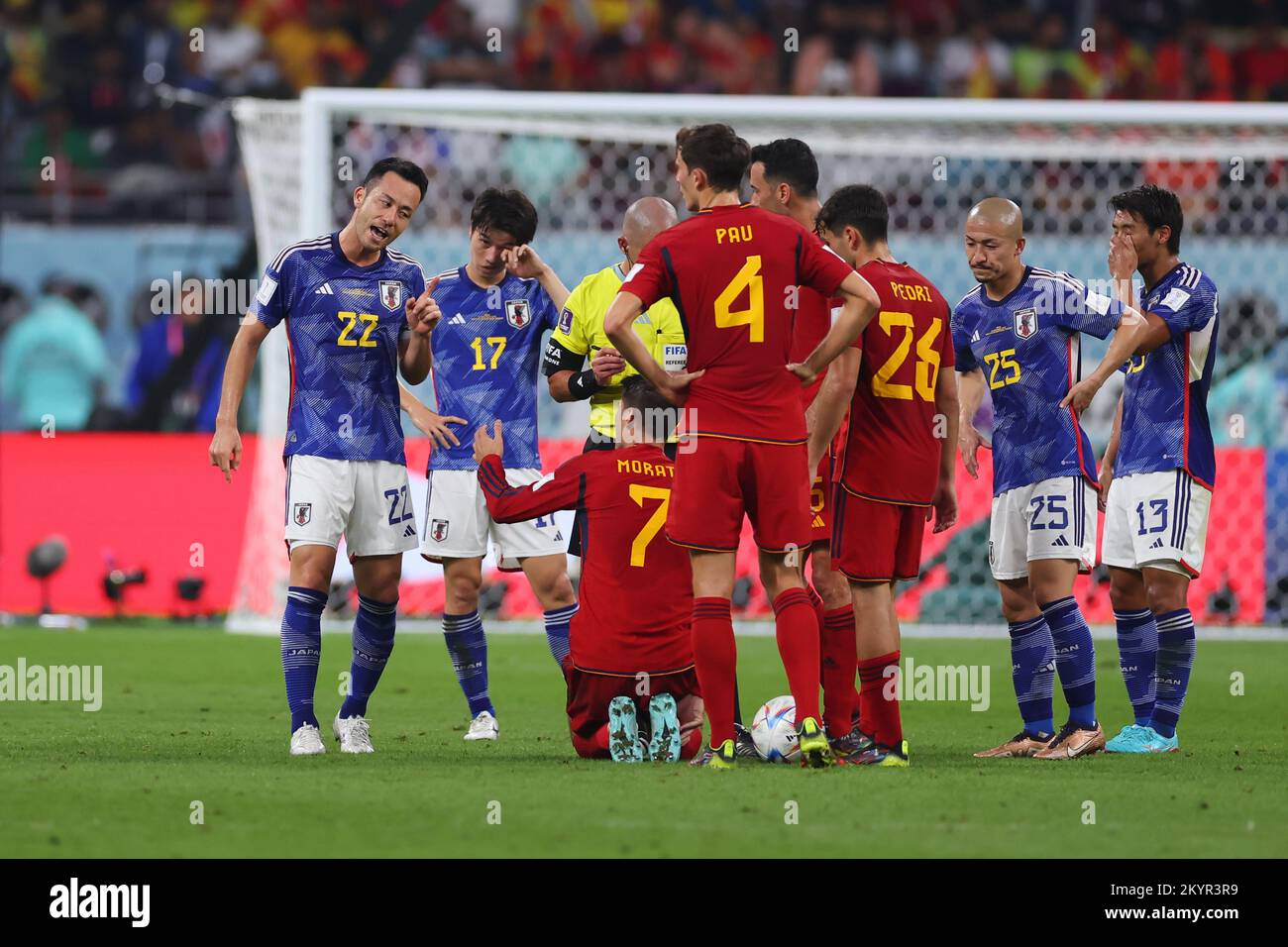 Al Rayyan, Qatar. 1st Dec, 2022. Maya Yoshida (JPN) Football/Soccer : FIFA World Cup Qatar 2022 ...