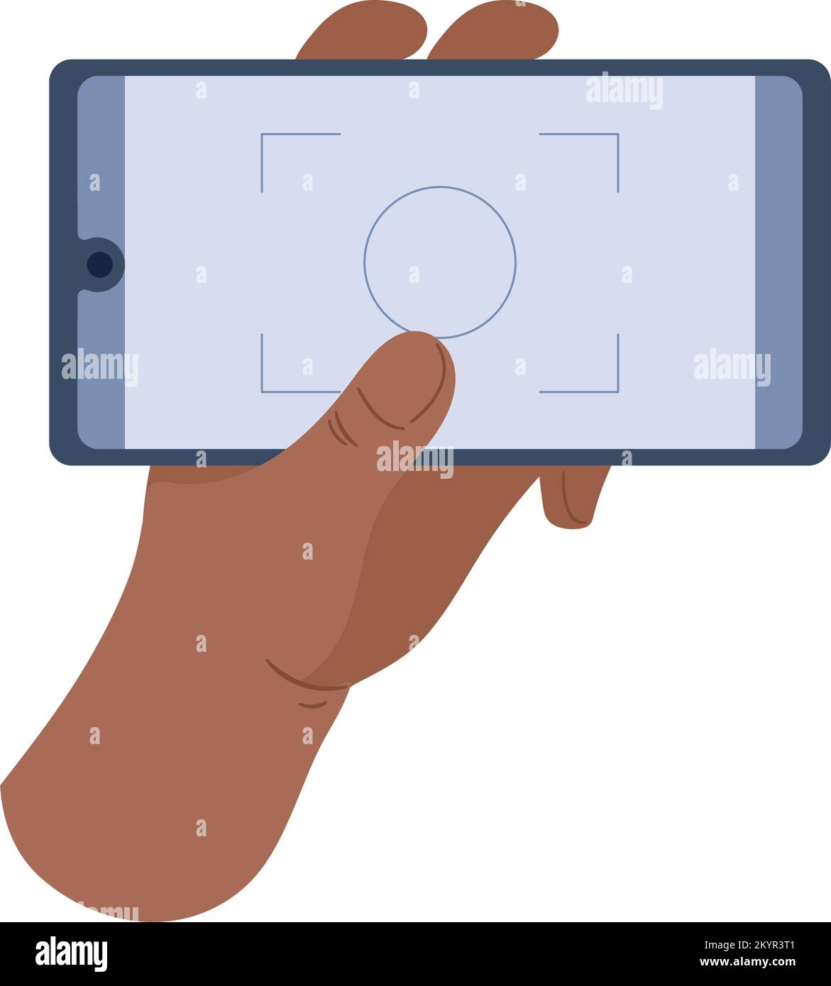hand take a photo with smartphone Stock Vector Image & Art - Alamy