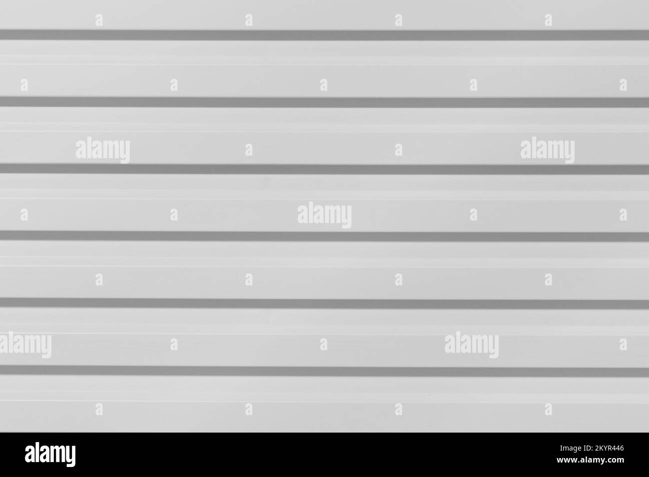 White horizontal lines sheet metal plate texture steel corrugated ...