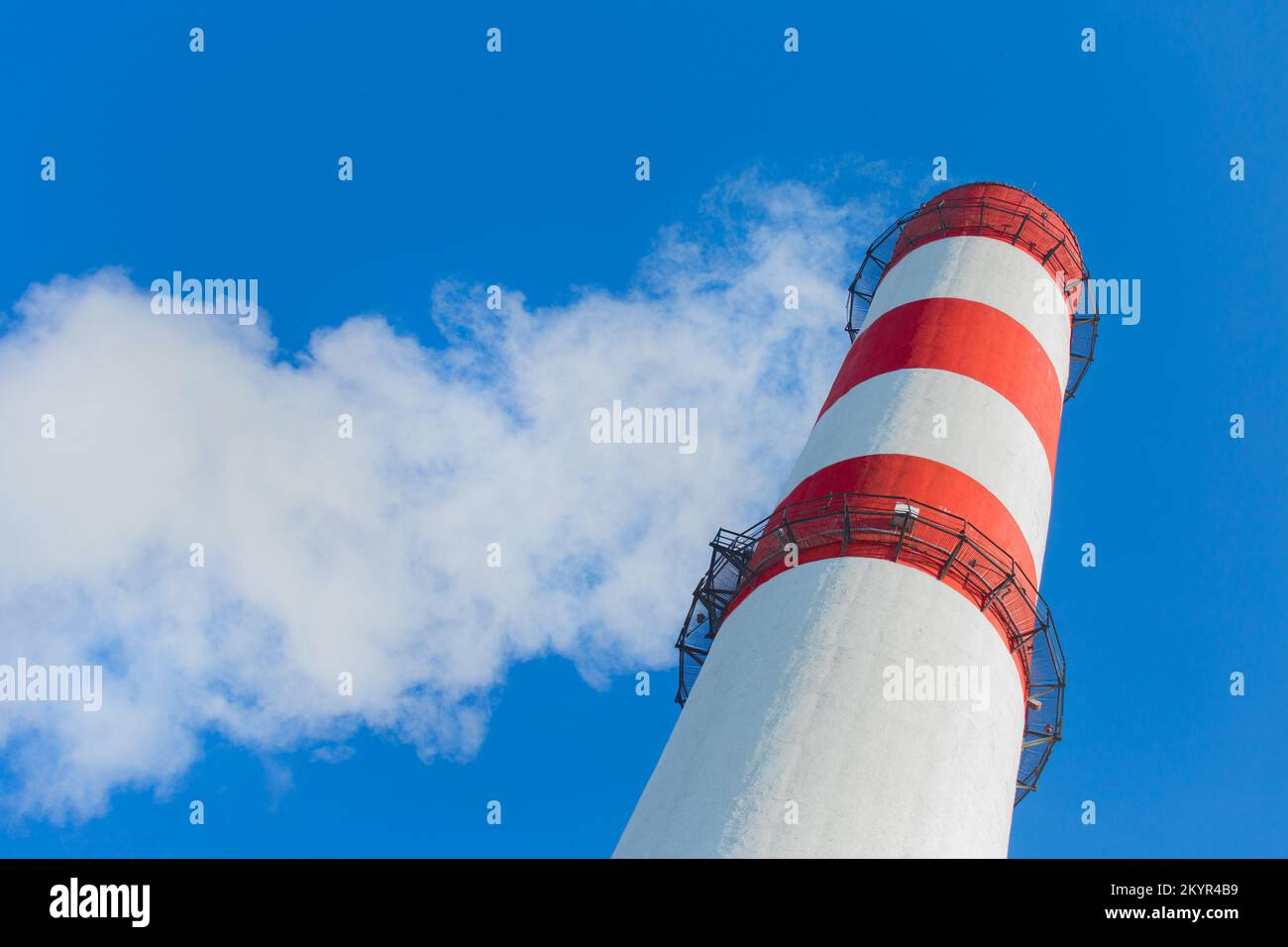 Pollution of the environment, ecology and air. Withdrawal of combustion ...