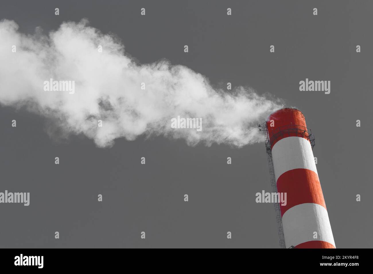 Pollution of the environment, ecology and air. Withdrawal of combustion ...