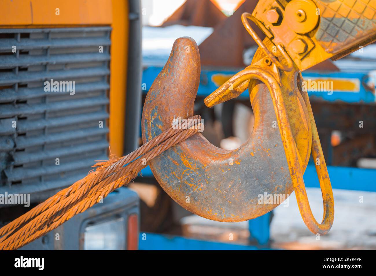 Hook tool heavy hoist lifting iron steel load weight sling metal ...