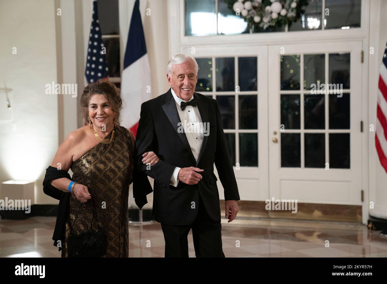 House Majority Leader Steny Hoyer, D-Maryland, and Elaine Kamarck ...