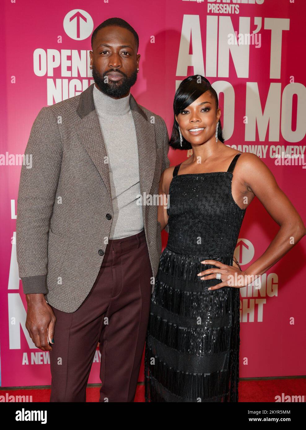 New York, NY, USA. 1st Dec, 2022. Dwayne Wade, Gabrielle Union at ...