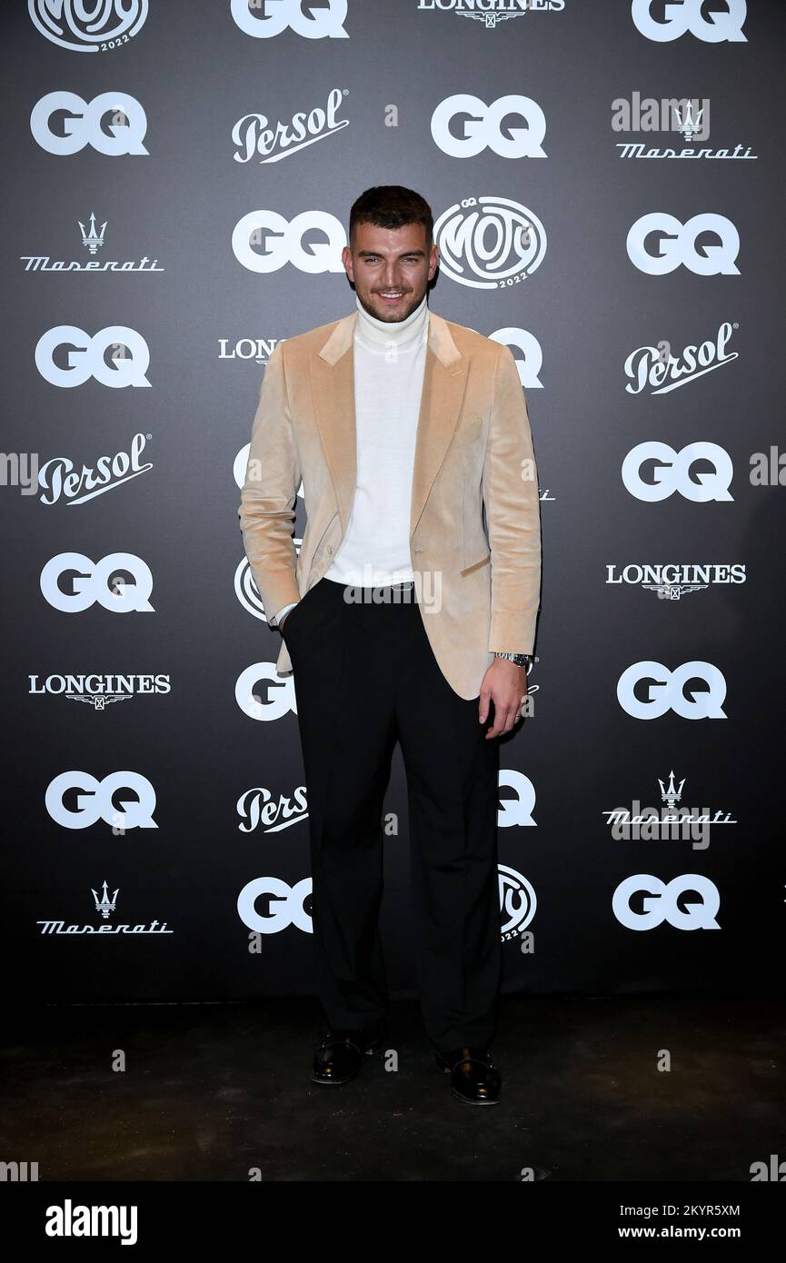 Milan, Italy. 02nd Dec, 2022. Milan, GQ Italia - Men of the year party ...