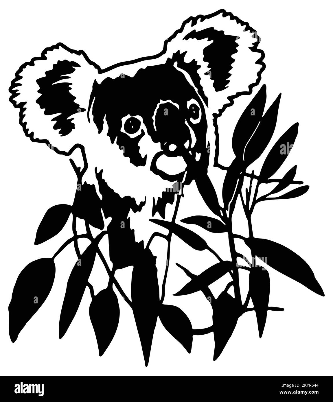 Koala design Stock Vector Images - Alamy