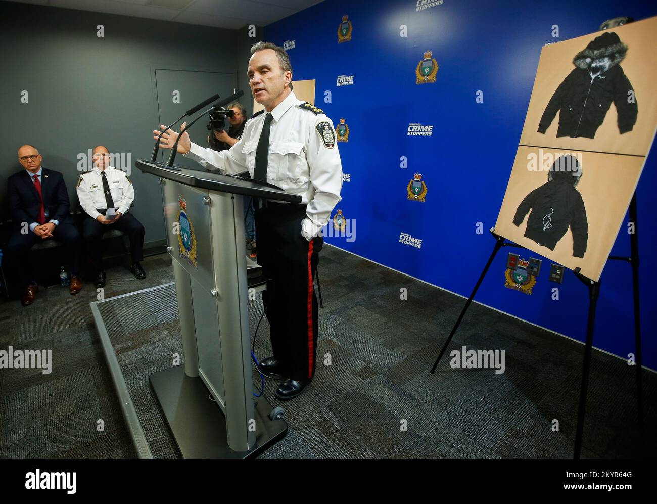 Winnipeg police chief Danny Smyth provides an update to an ongoing ...