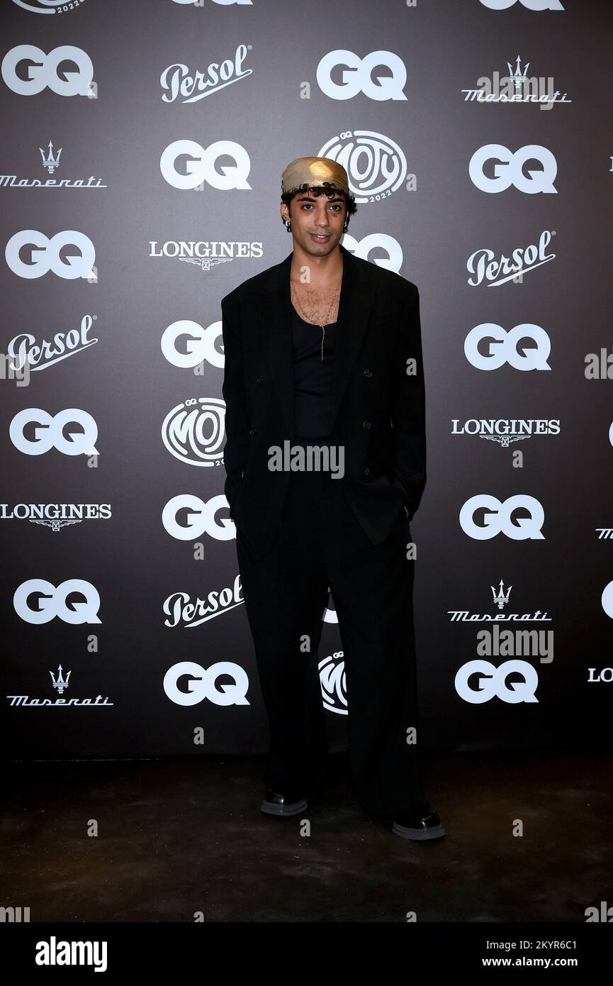 Milan, Italy. 02nd Dec, 2022. Milan, GQ Italia - Men of the year party ...
