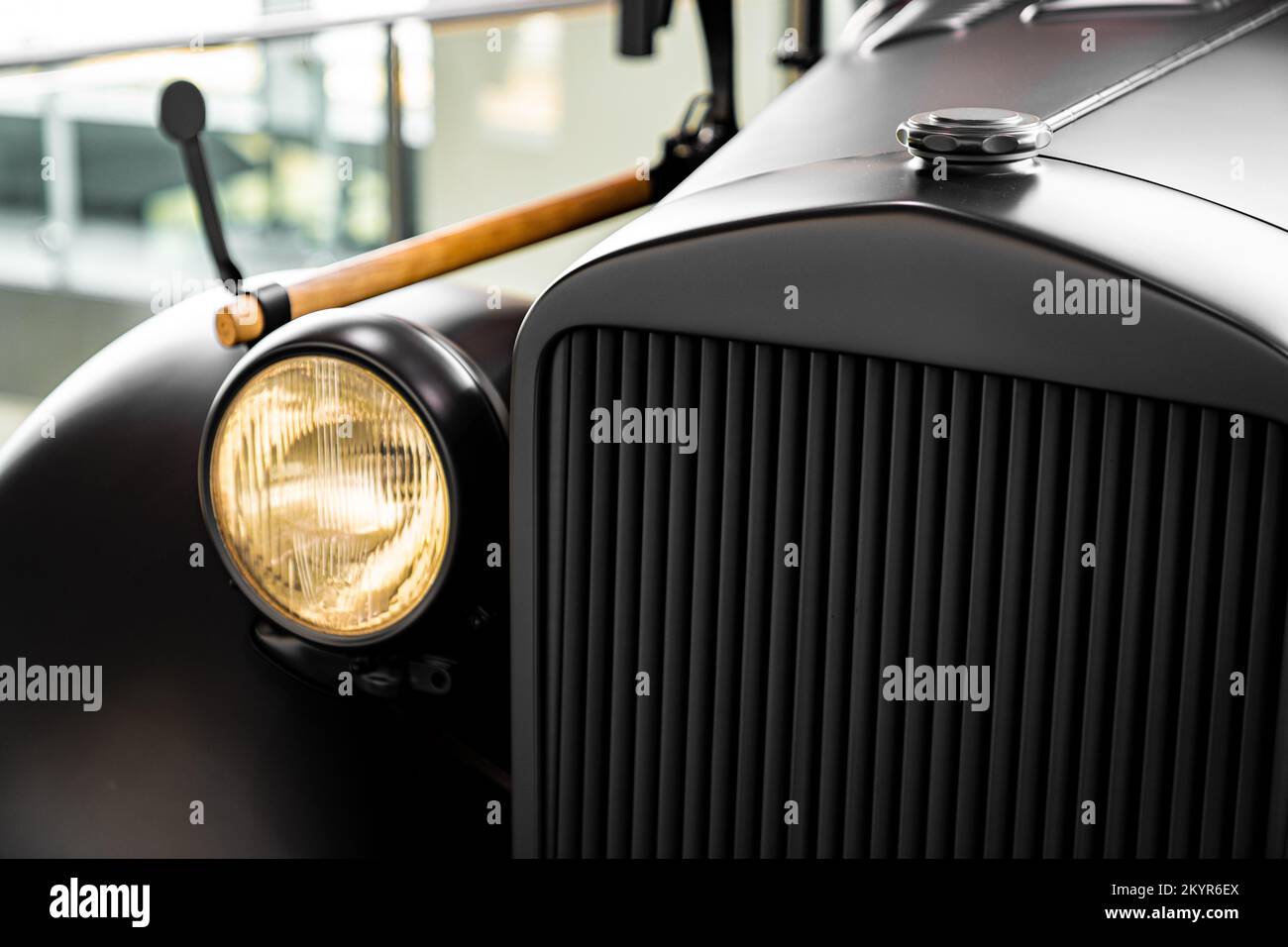 Vintage classic car radiator grill hi-res stock photography and images ...