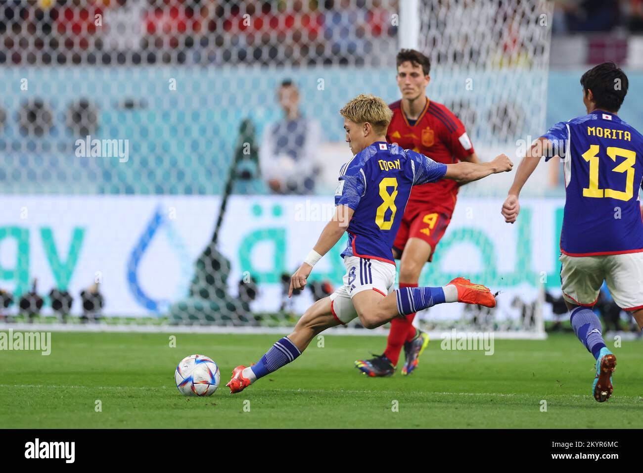 Al Rayyan, Qatar. 1st Dec, 2022. Ritsu Doan (JPN) Football/Soccer ...