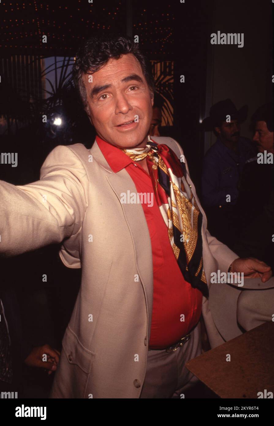Burt Reynolds at the 12th Golden Boot Awards at Century Plaza Hotel in ...