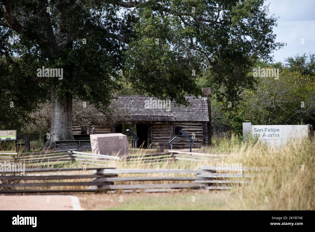 Historical scenes from Central Texas Stock Photo - Alamy