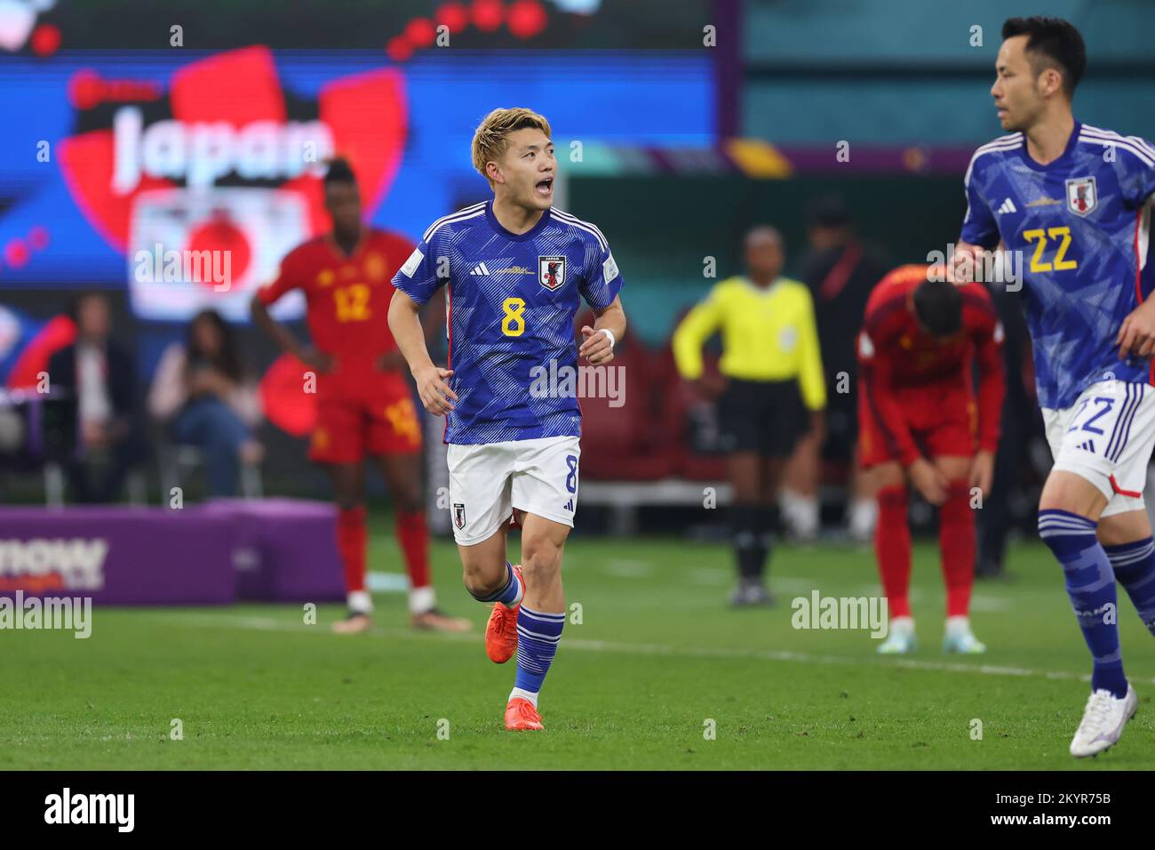 Al Rayyan, Qatar. 1st Dec, 2022. Ritsu Doan (JPN) Football/Soccer : FIFA World Cup Qatar 2022 ...