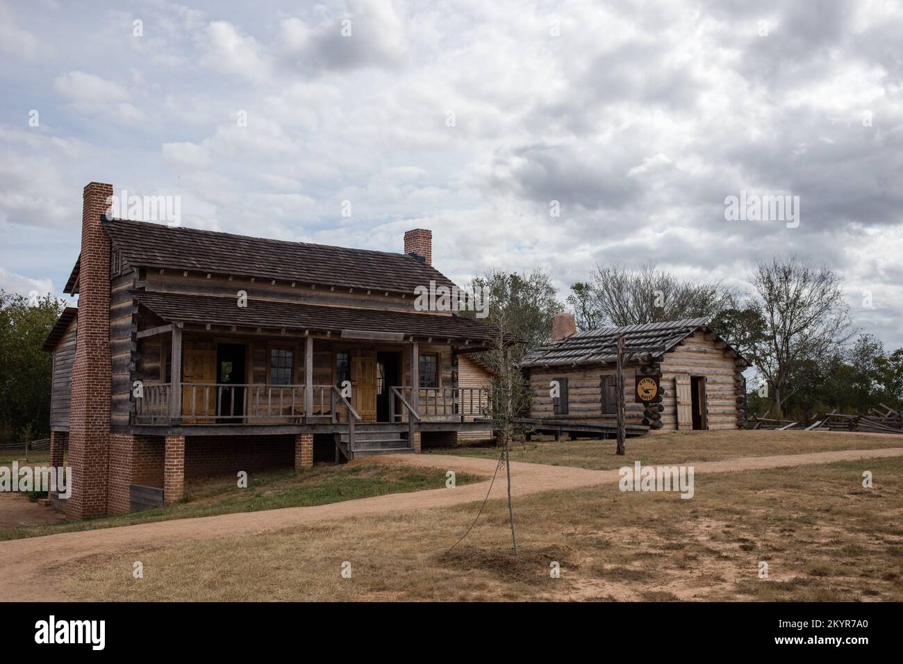Historical scenes from Central Texas Stock Photo - Alamy