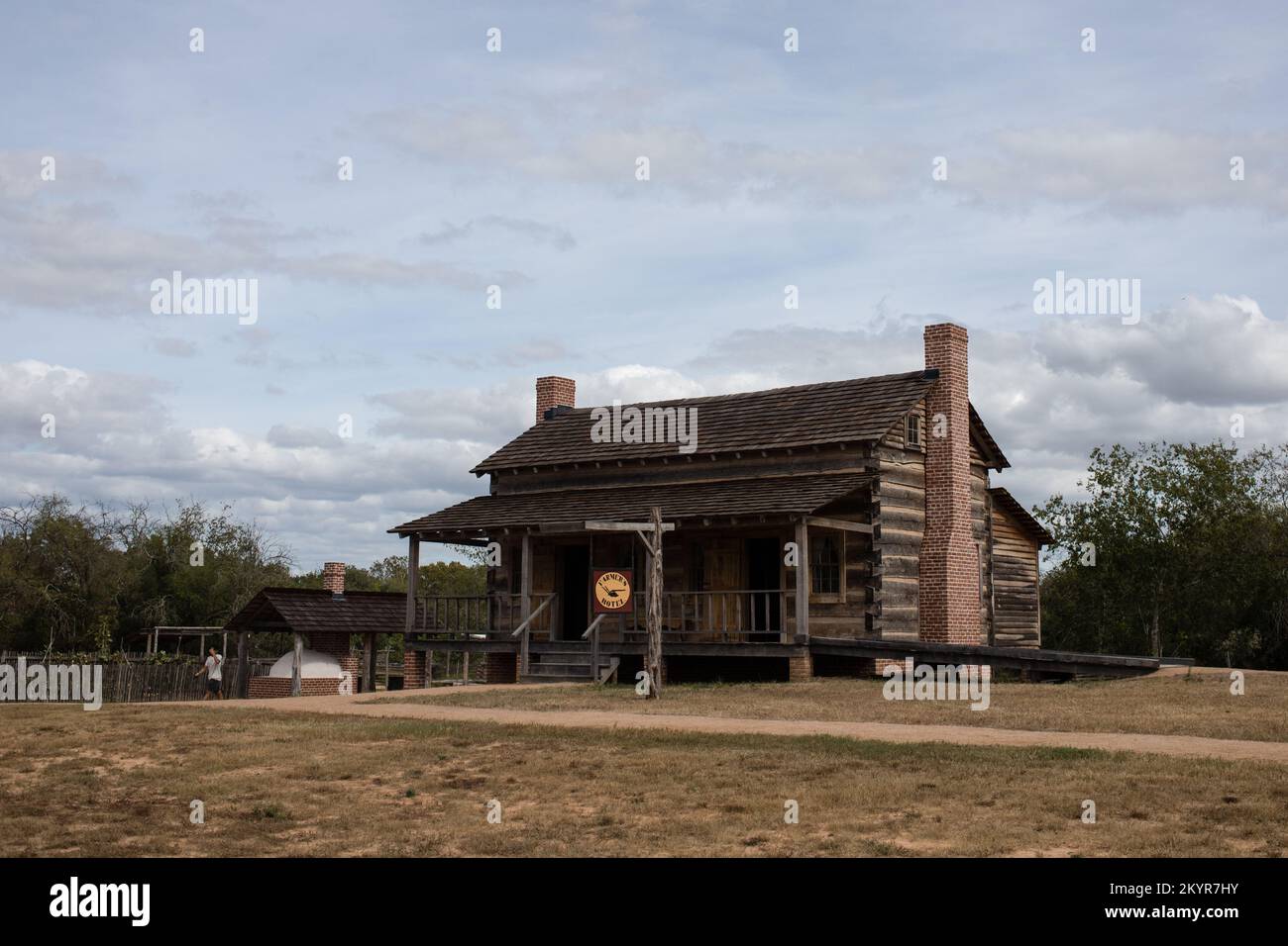 Historical scenes from Central Texas Stock Photo - Alamy