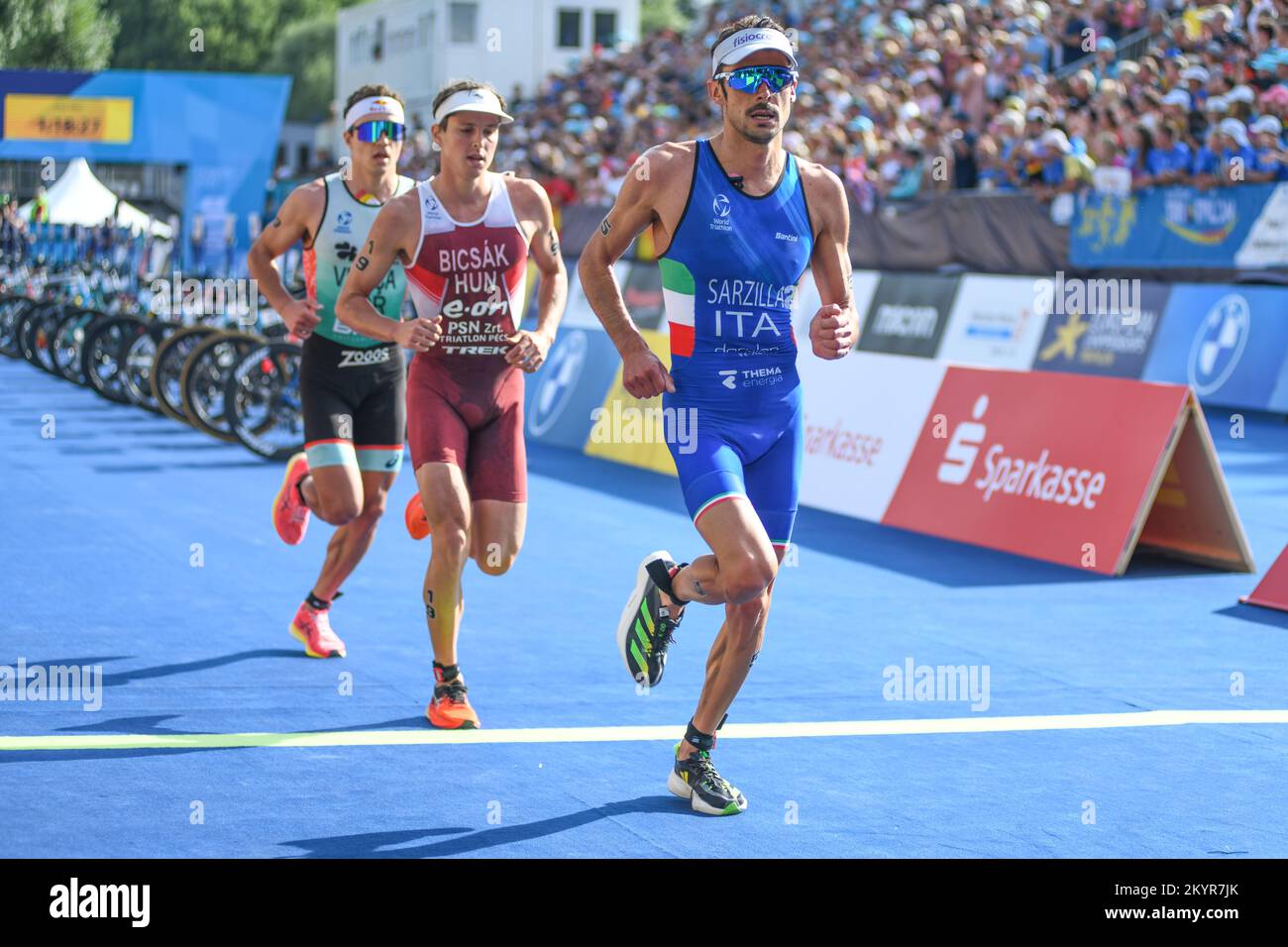 Michele Sarzilla (Italy). Triathlon Men. European Championships Munich ...