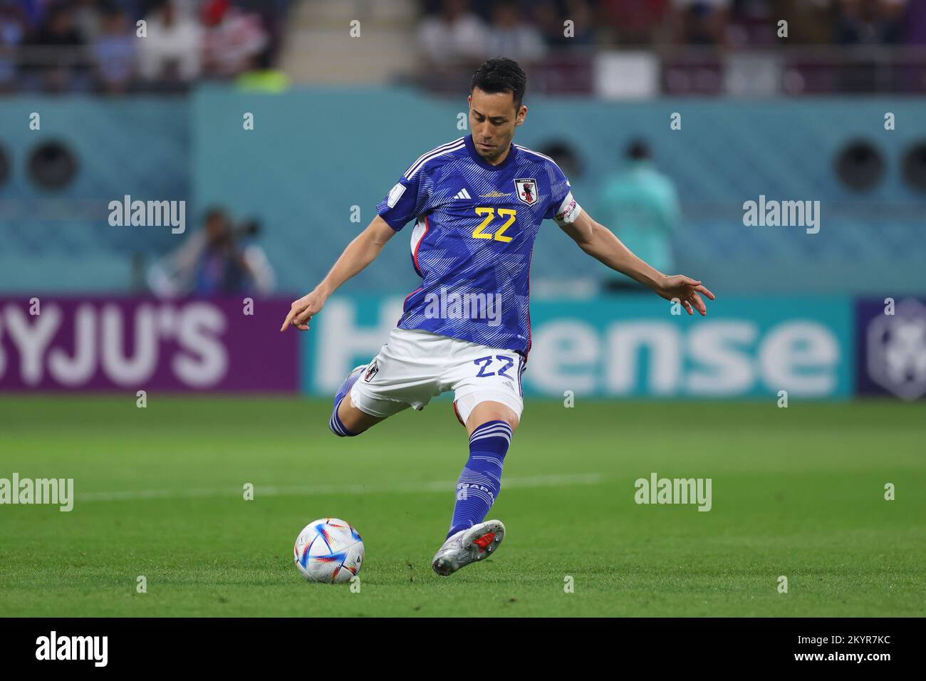 Al Rayyan, Qatar. 1st Dec, 2022. Maya Yoshida (JPN) Football/Soccer : FIFA World Cup Qatar 2022 ...