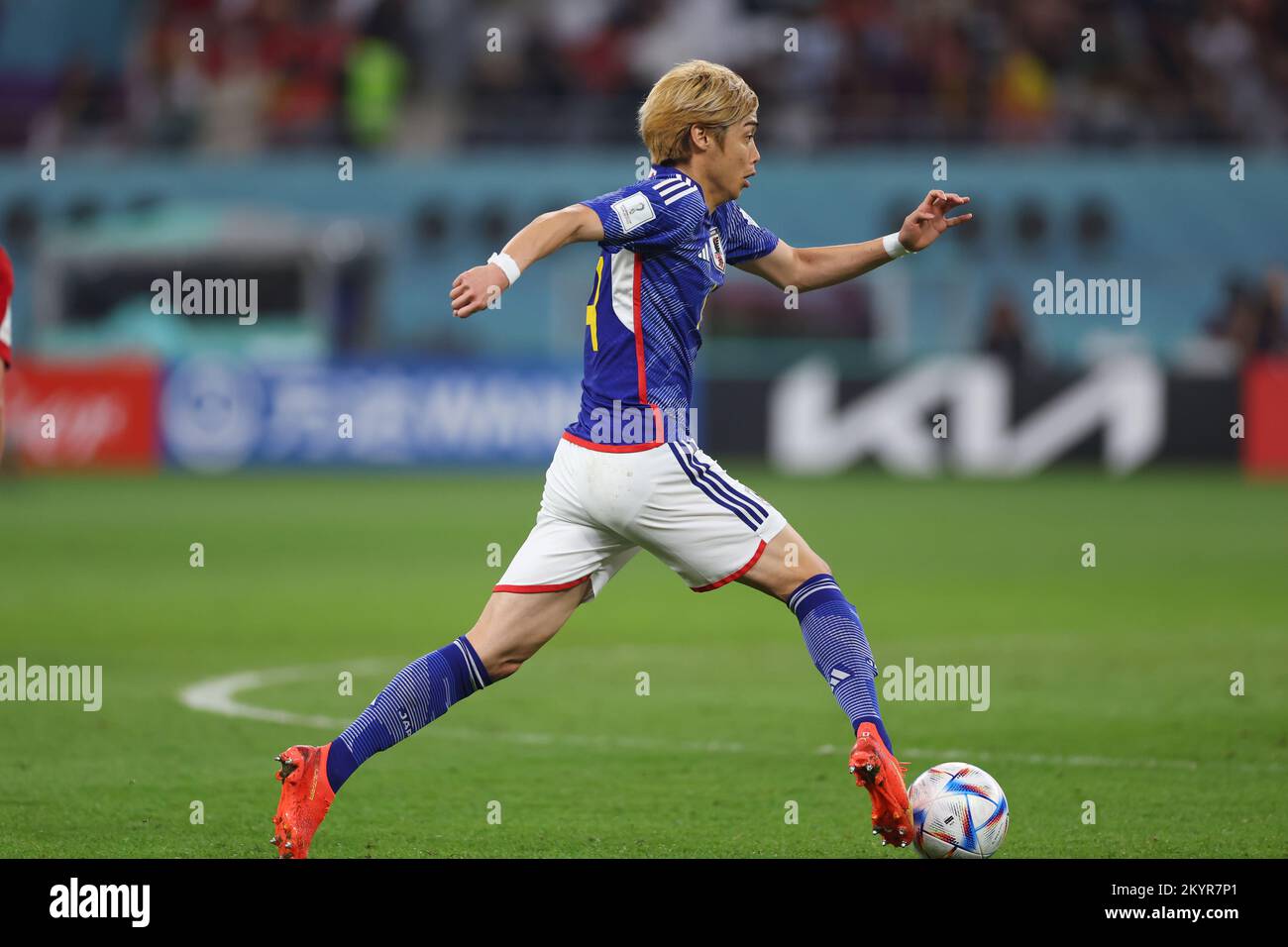 Al Rayyan, Qatar. 1st Dec, 2022. Junya Ito (JPN) Football/Soccer : FIFA World Cup Qatar 2022 ...