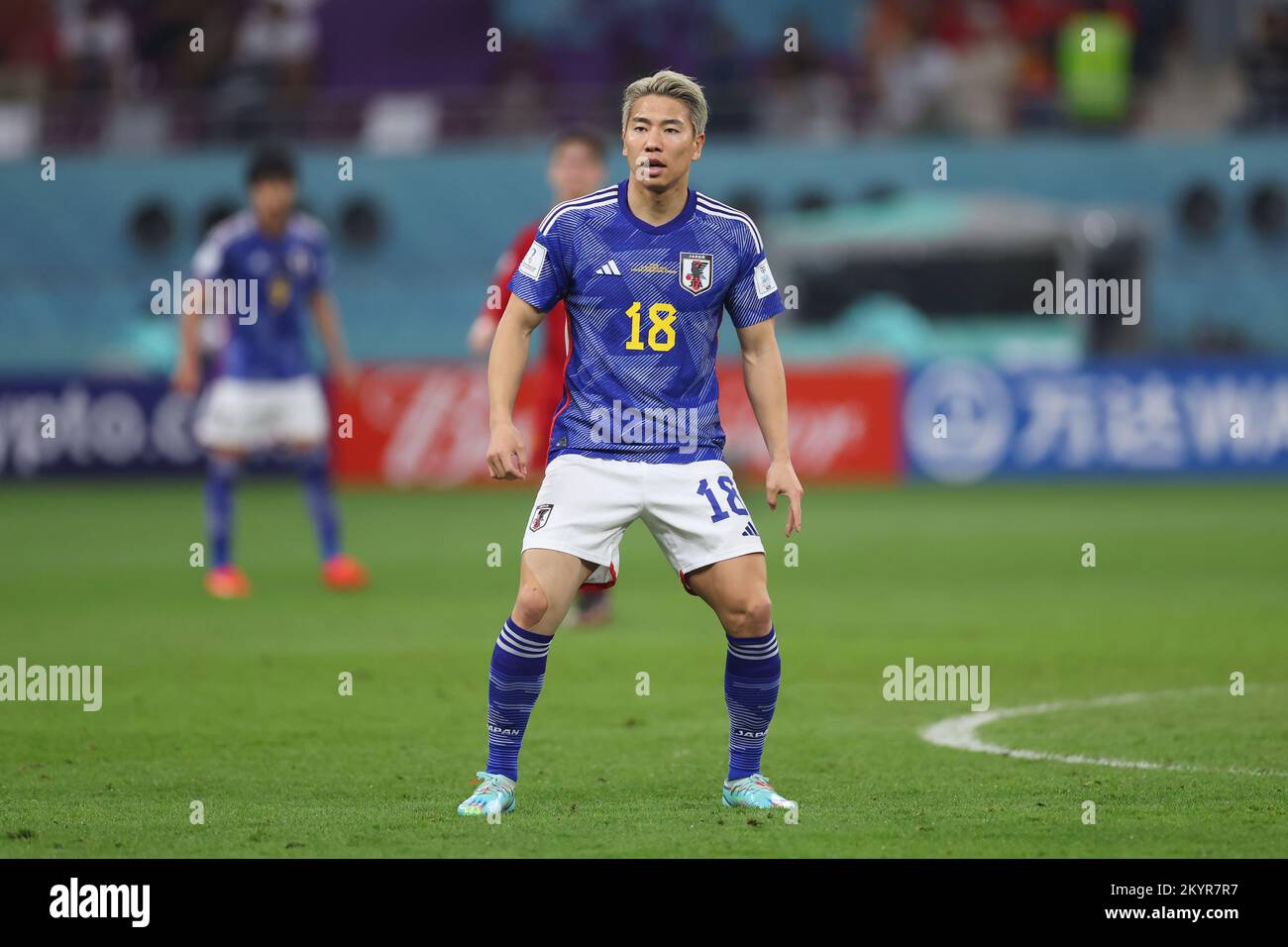 Al Rayyan, Qatar. 1st Dec, 2022. Takuma Asano (JPN) Football/Soccer : FIFA World Cup Qatar 2022 ...