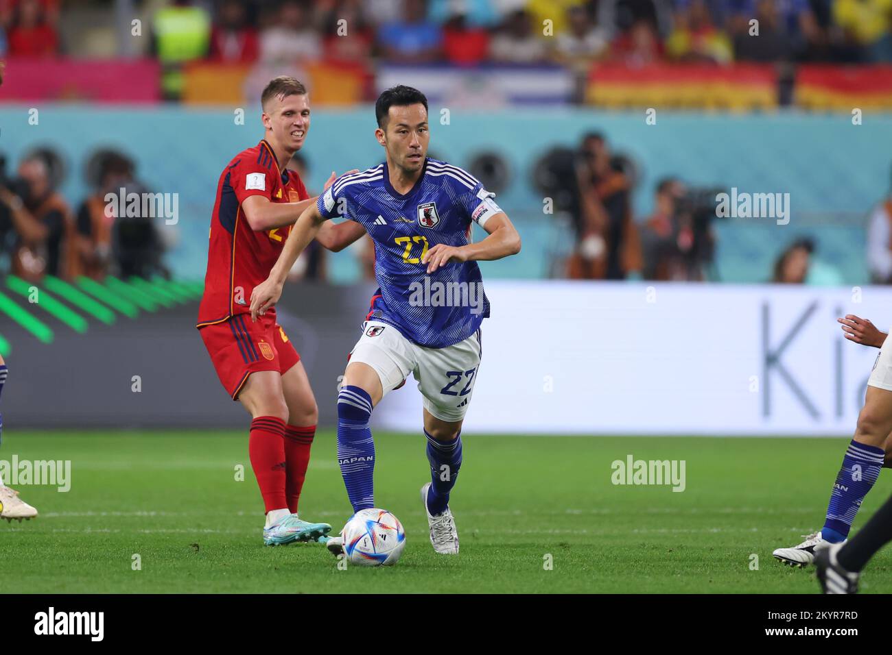 Al Rayyan, Qatar. 1st Dec, 2022. Maya Yoshida (JPN) Football/Soccer : FIFA World Cup Qatar 2022 ...