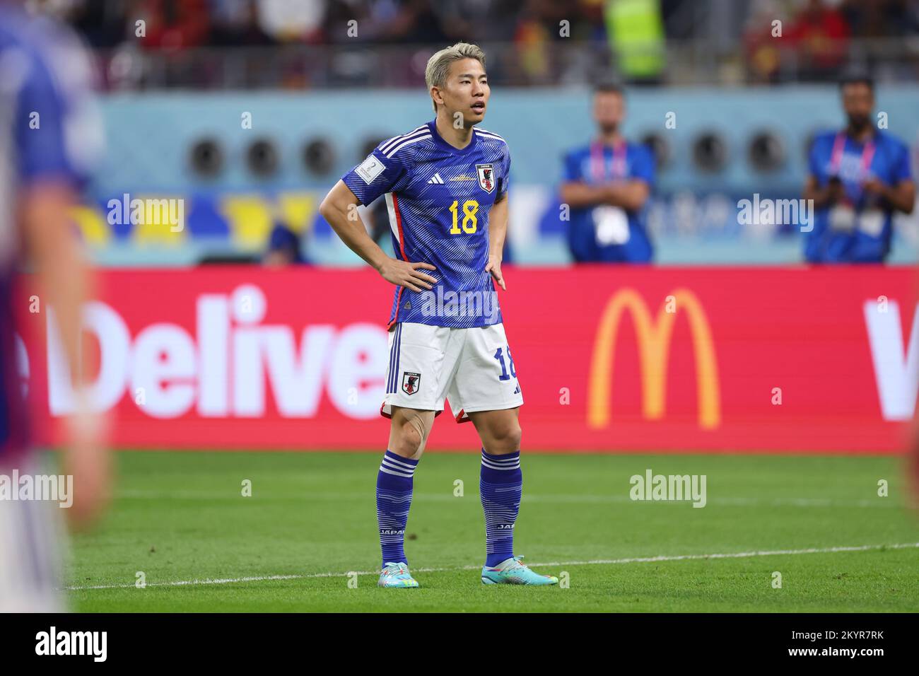 Al Rayyan, Qatar. 1st Dec, 2022. Takuma Asano (JPN) Football/Soccer : FIFA World Cup Qatar 2022 ...