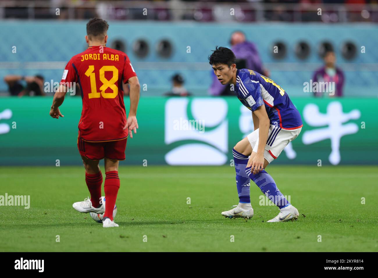 Al Rayyan, Qatar. 1st Dec, 2022. Takehiro Tomiyasu (JPN) Football/Soccer : FIFA World Cup Qatar ...