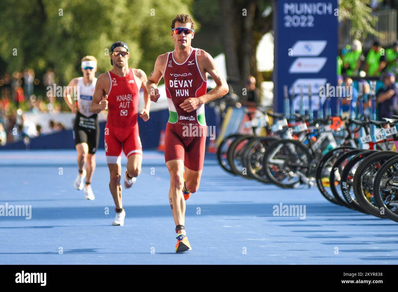 Mark Devay (Hungary). Triathlon Men. European Championships Munich 2022 ...