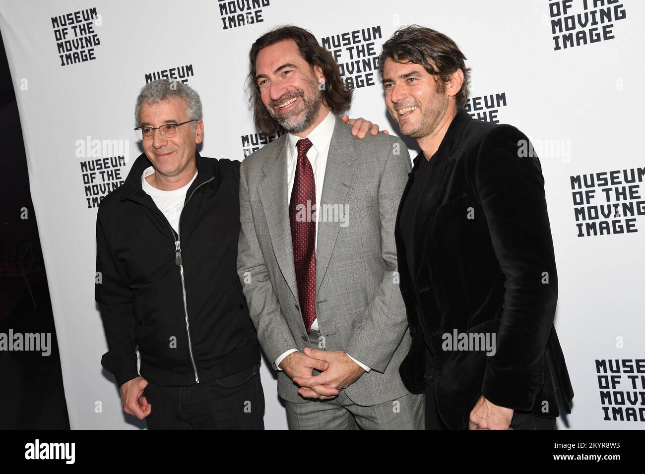 New York, NY on December 1, 2022.Eric Hynes (center), alongside guests ...