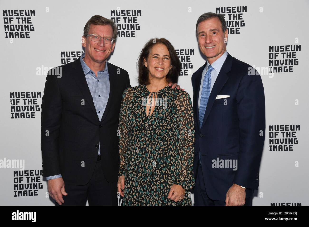 New York, NY on December 1, 2022.Ivan Lustig (right), alongside guests ...