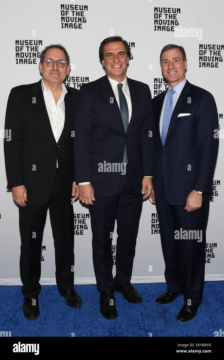 New York, NY on December 1, 2022.Michael Barker, Michael Gianaris and ...