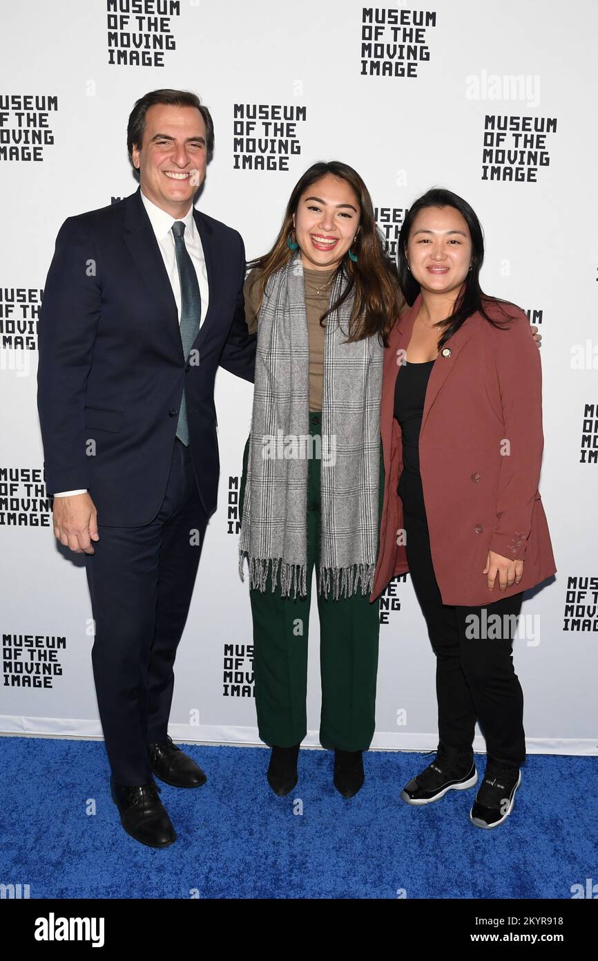 New York, NY on December 1, 2022.Michael Gianaris, Kirsten Gonzales and ...
